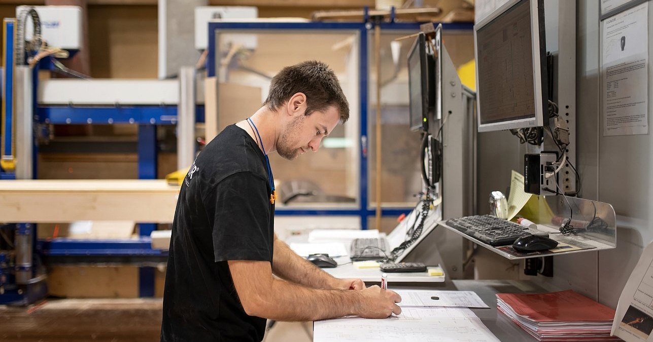 Jobs, Karriere: Zimmermann / Zimmerin Abbund 80 – 100 %